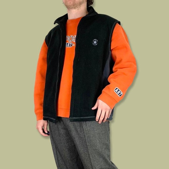 Converse | Jackets & Coats | Vintage Converse Fleece Vest | Poshmark